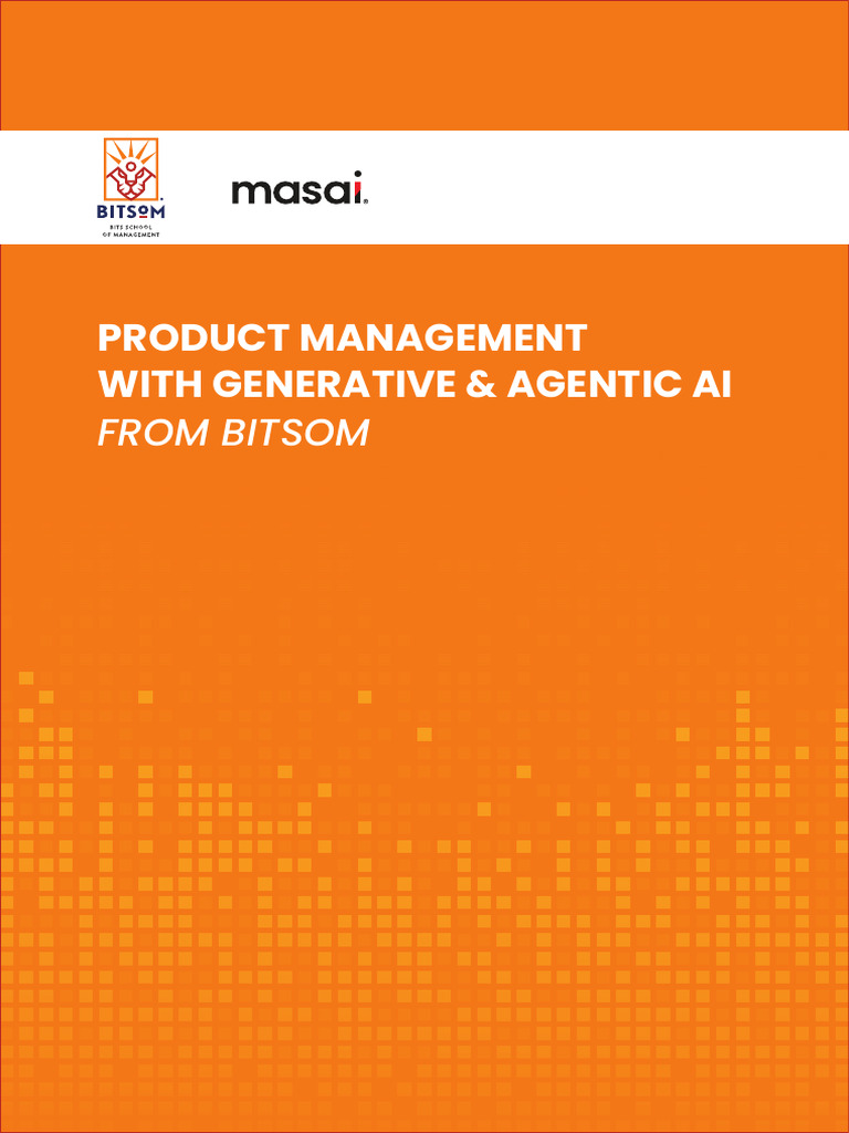 Bitsom PM Brochure v1 | PDF | Artificial Intelligence | Intelligence ...