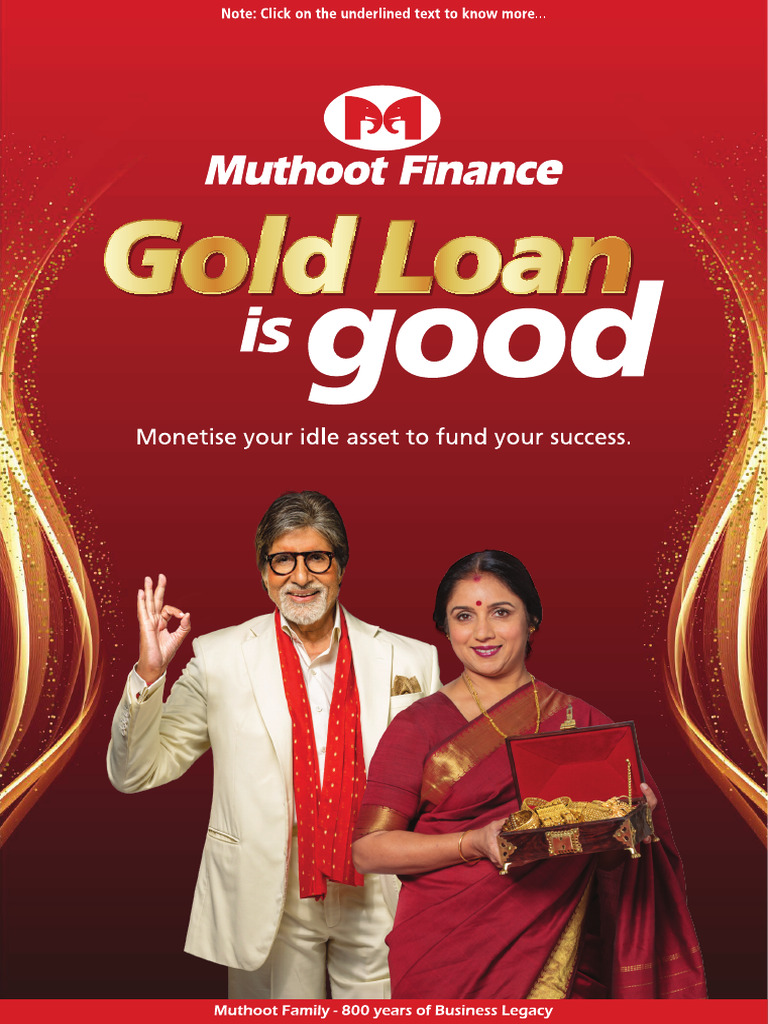 Muthoot Finance Gold Loan | PDF