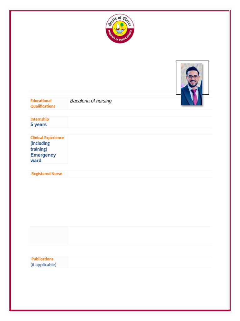 DHP CV Template | PDF
