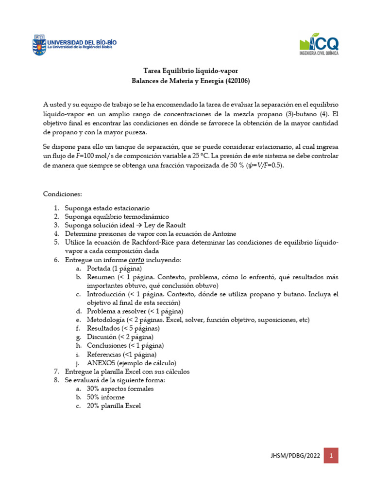 BME - Tarea ELV | PDF | Ciencias fisicas | Fenómenos científicos