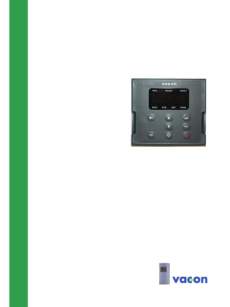Vacon-CX-7-Segment-Panel-User-Manual-Ud351B-EN | PDF | Menu (Computing) | Computer Engineering