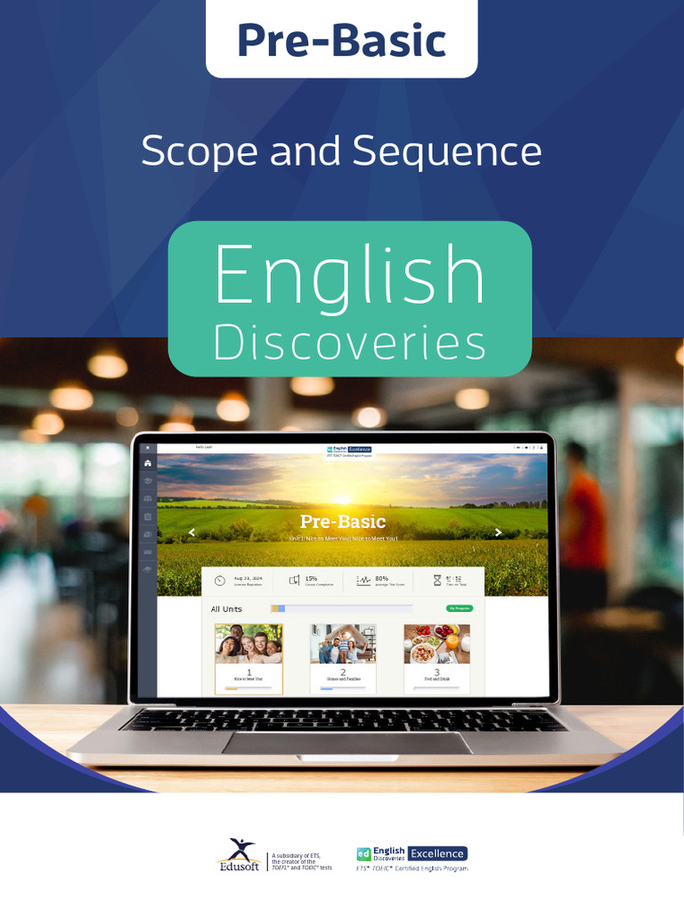 Pre-Basic Scope and Sequence 2024 - ED EX 1 | PDF | Reading Comprehension | Vocabulary