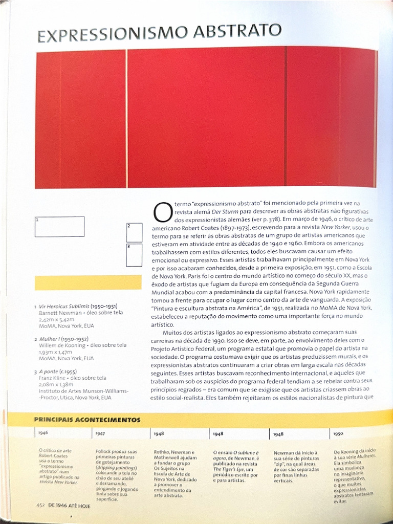 Expressionismo Abstrato | PDF