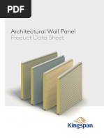 Kingspan Quadcore ks1000rw Roof Panel Data Sheet en GB Ie | PDF | Roof | Building Engineering
