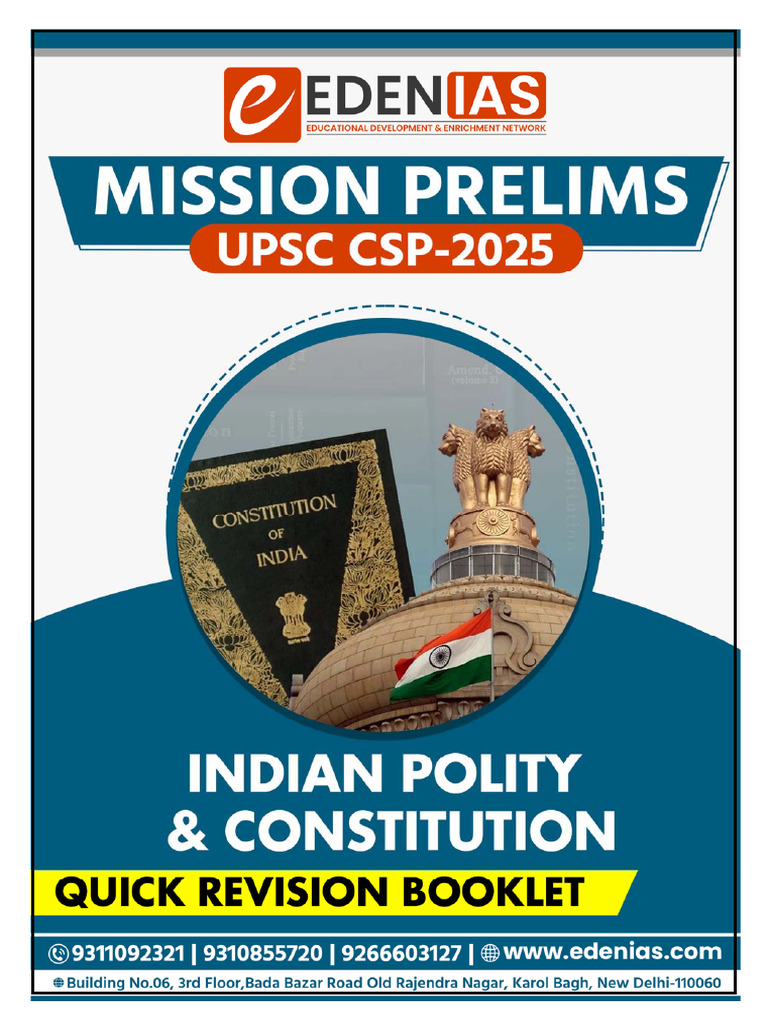 Polity Booklet Compiled | PDF | Rule Of Law | Marxism