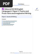 International GCSE: Anthology | PDF