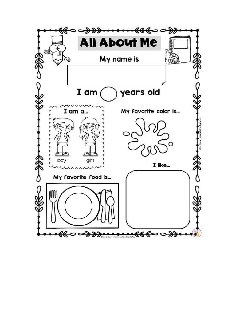 All About Me | PDF