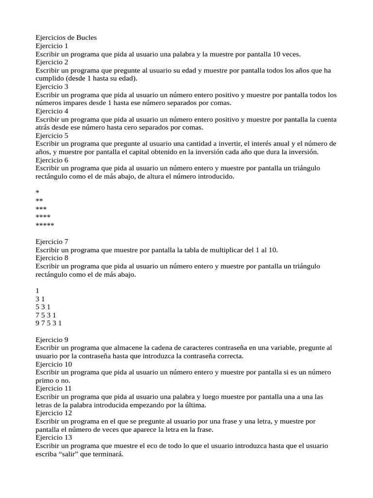 Ejer Cici Os Python Buc Les | PDF