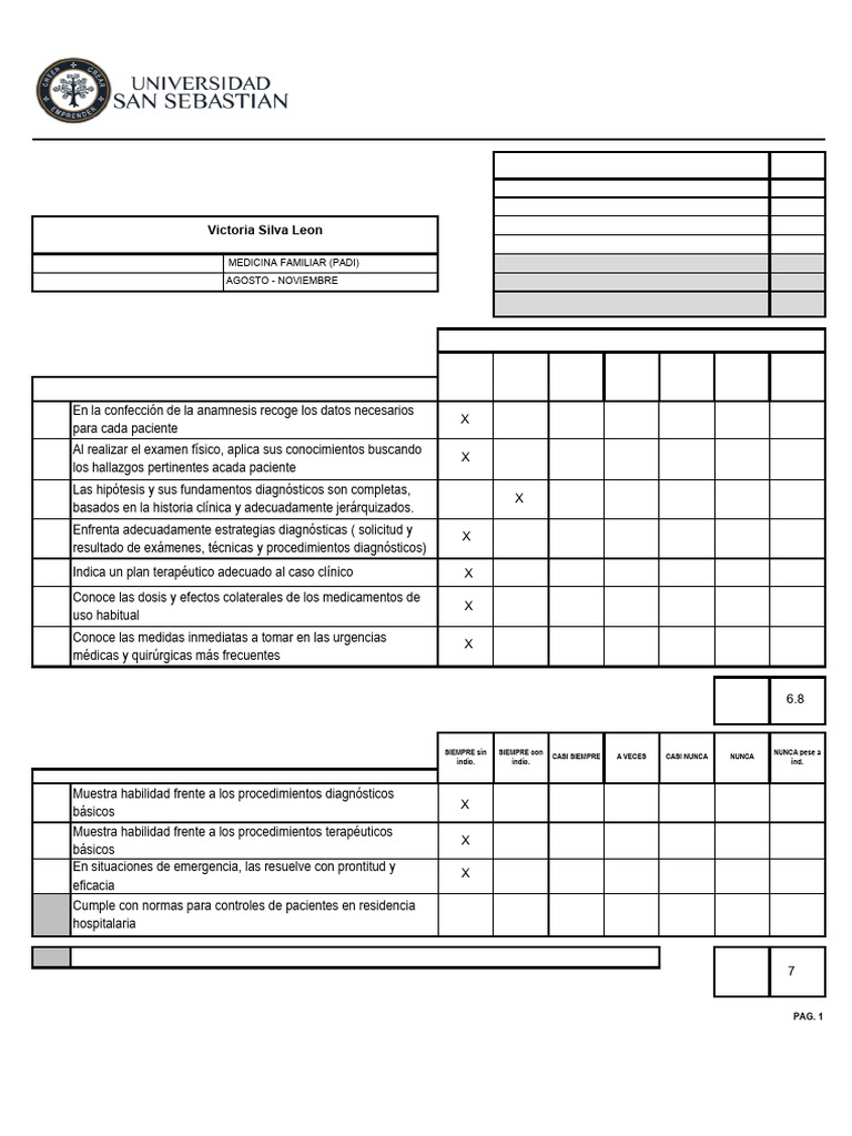 Victoria Silva Leon | PDF | Medicina | Clínica