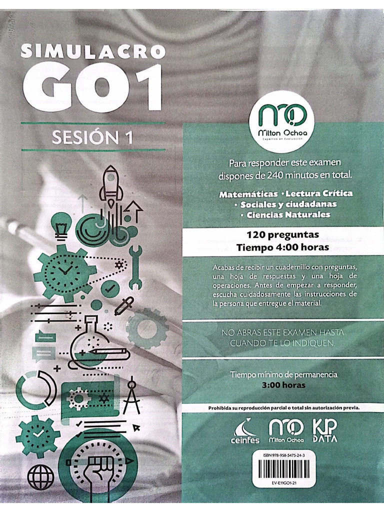 Simulacro GO1 Sesion 1 Grado 11 | PDF