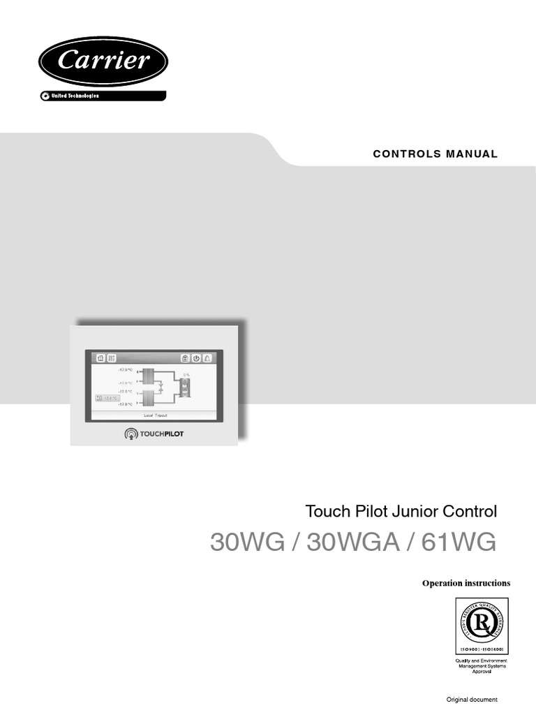 Control-Manual-30WG 30WGA 61WG | PDF | Pump | Water Heating