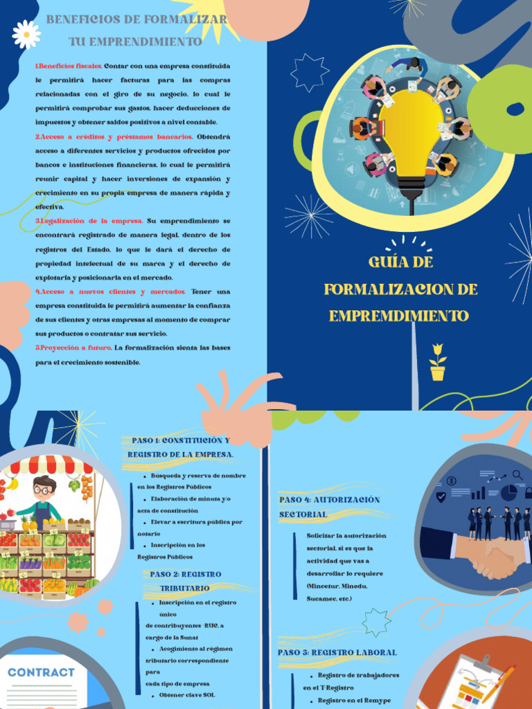 Como Formalizar Tu Negocio | PDF | Business | Iniciativa empresarial