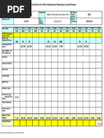 Locum Express NCHD Timesheet | PDF