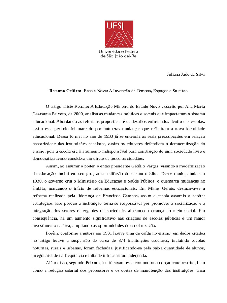 Resumo Crítico III - Languagetool | PDF | Escolas | Aprendizado