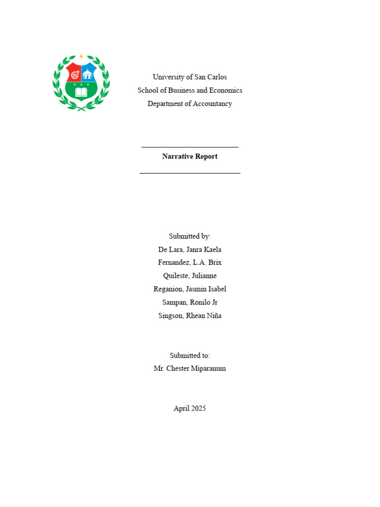 CBMEC Walmart's Narrative Report | PDF | Walmart | Tablet Computer