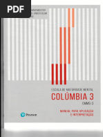 Columbia 3 Manual Aplicacao e Interpret | PDF