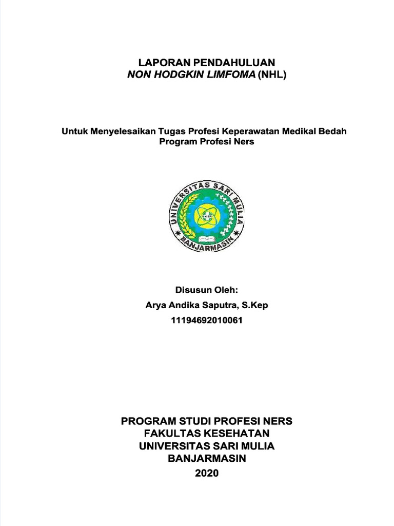 PDF Arya Andika Saputra LP NHL - Compress | PDF