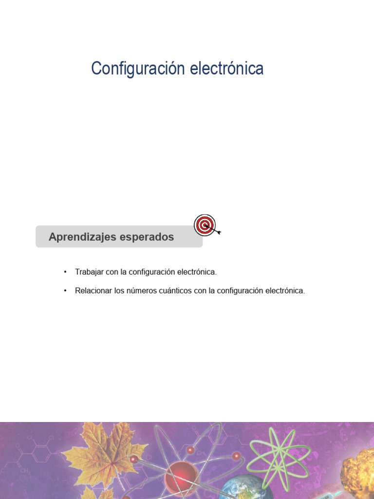 Configuración Electrónica | PDF | Configuración electronica | Fases de ...