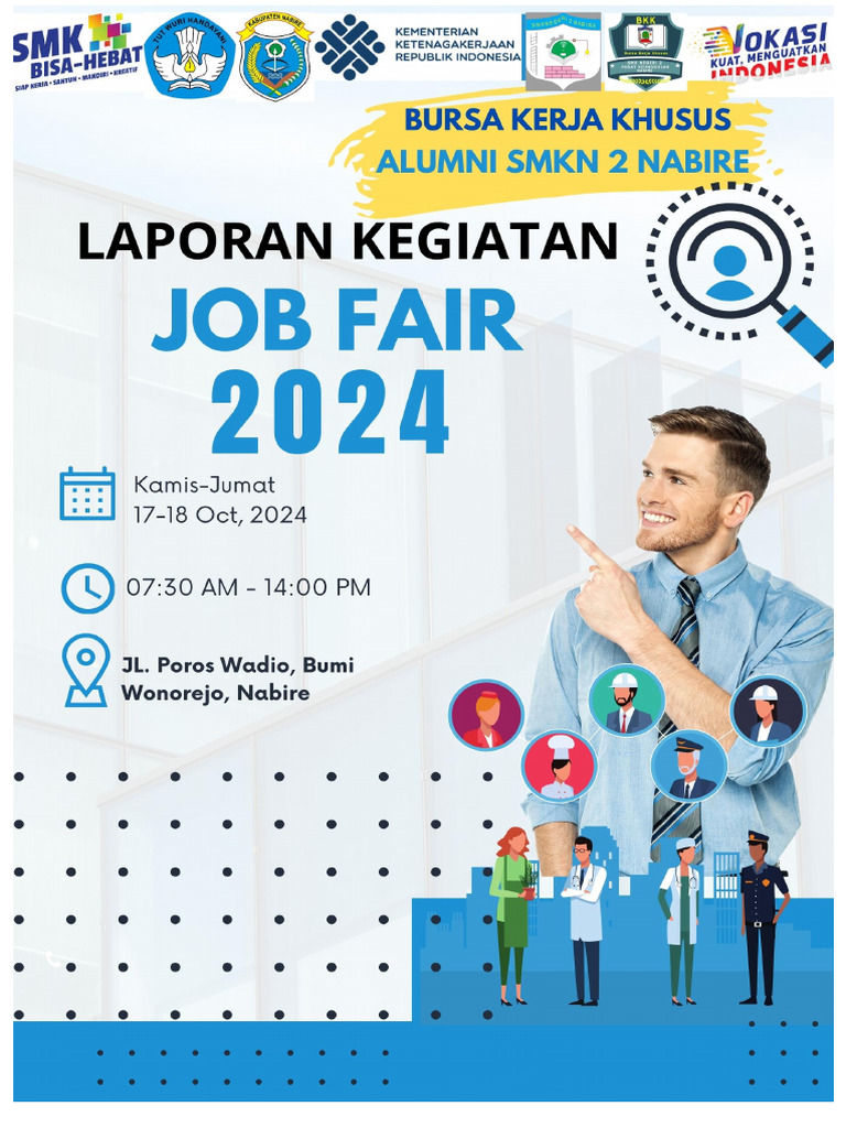 Laporan Kegiatan Jobfair BKK SMKN 2 NABIRE | PDF