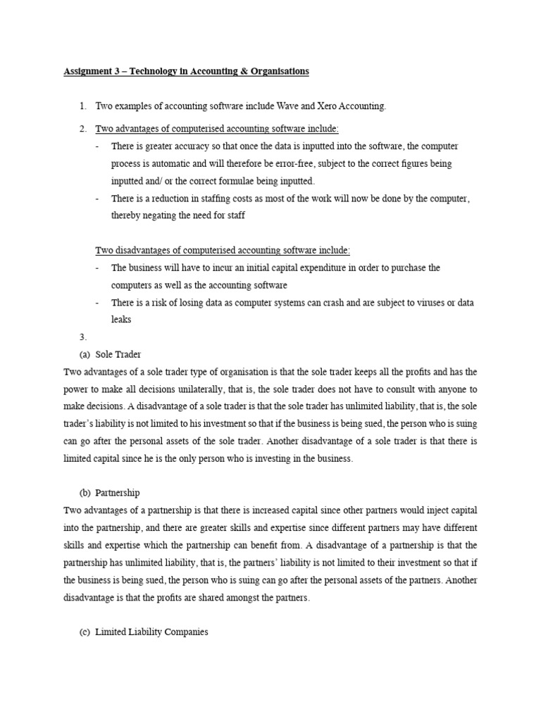 TSH POA - Assignment 2 Solution | PDF | Limited Liability Company ...