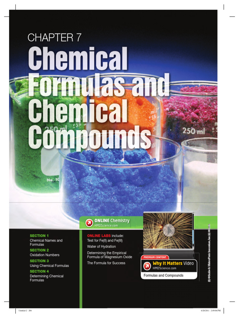 Mod Chem 2012 SE Sampler | PDF | Ion | Chemical Compounds