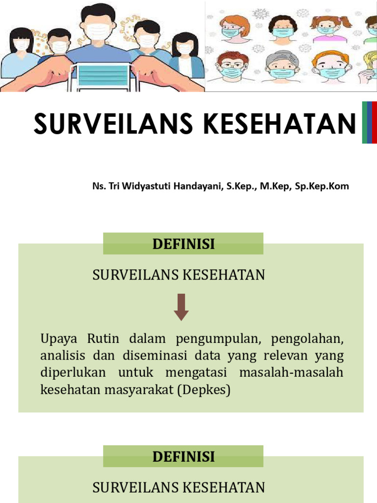 Tri Widyastuti Handayani - Surveilans Kesehatan | PDF