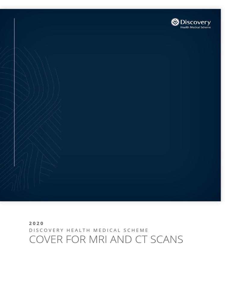 MRI and CT Scan Coverage Guide | PDF | Medical Imaging | Magnetic ...