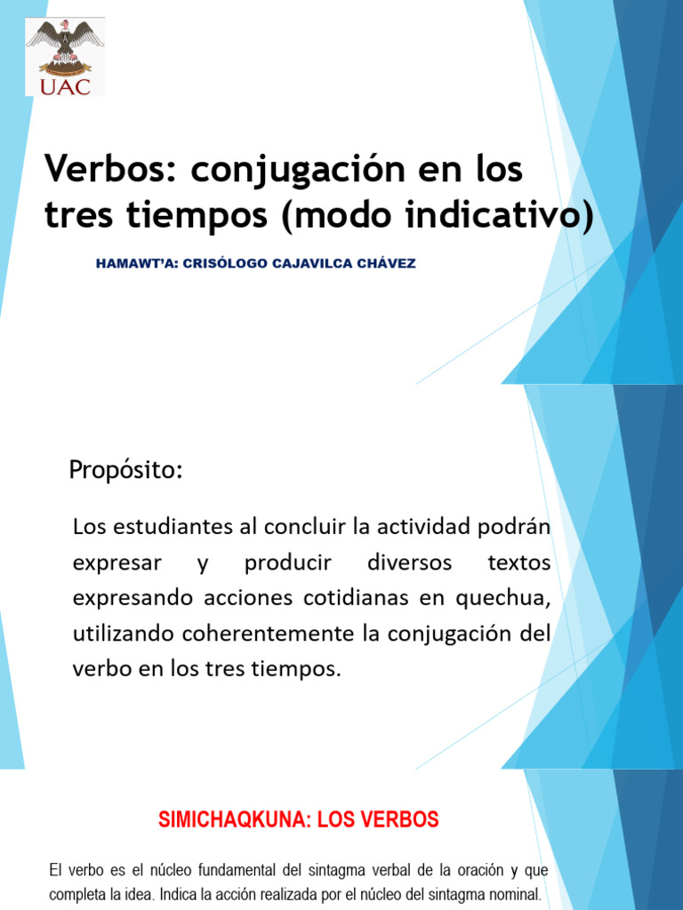 Conjugacion de Verbos - Modo Indicativo | PDF | Verbo | Conjugación ...