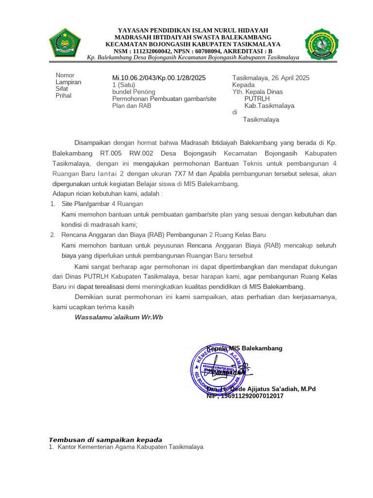 SURAT PERMOHONAN RAB RKB DAN LAB_PUPR TASIKMALAYA20250426_14075195 (1 ...