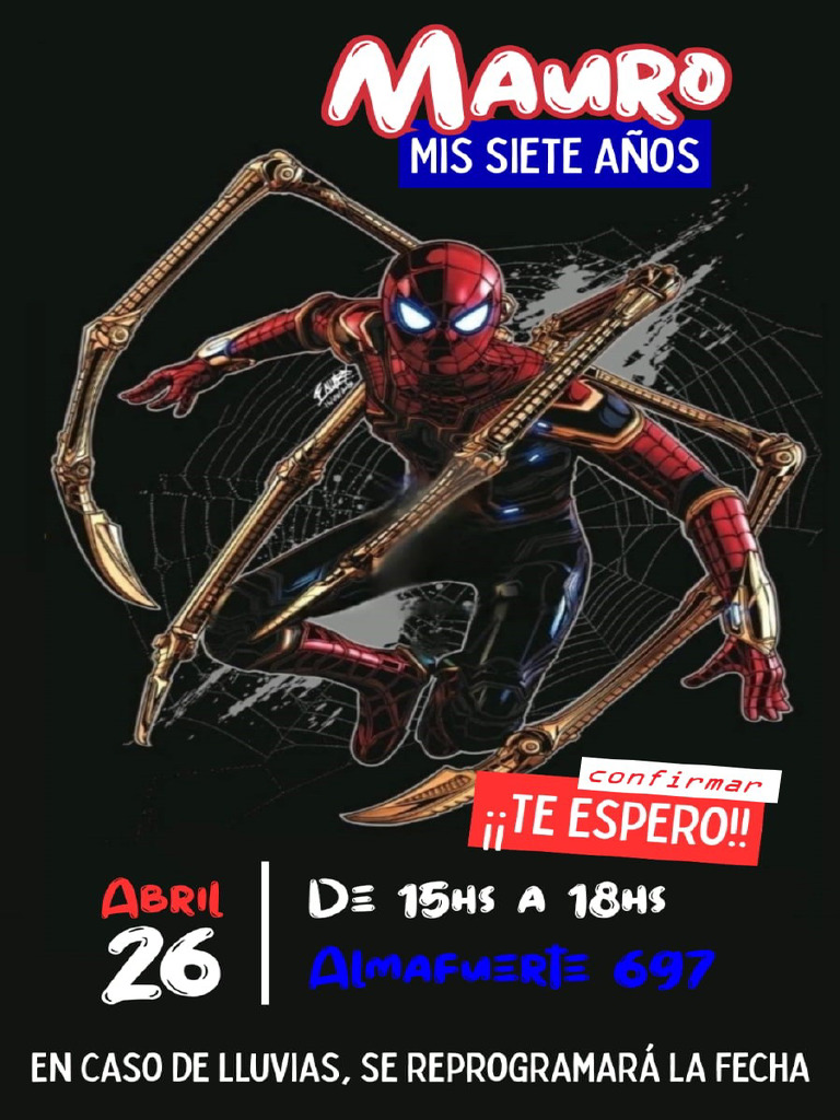 Invitación Cum Ple Mauro | PDF