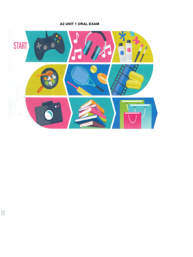 A2 Unit 1 Oral Exam - Plastif | PDF