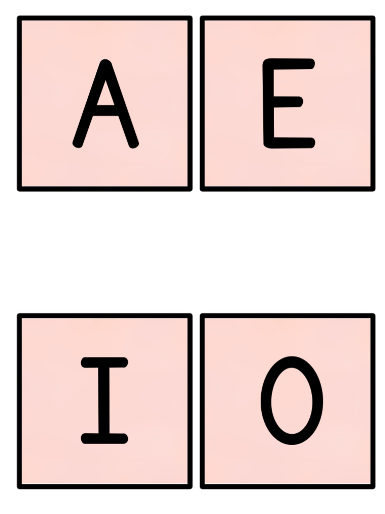 Letter Sound Cards | PDF