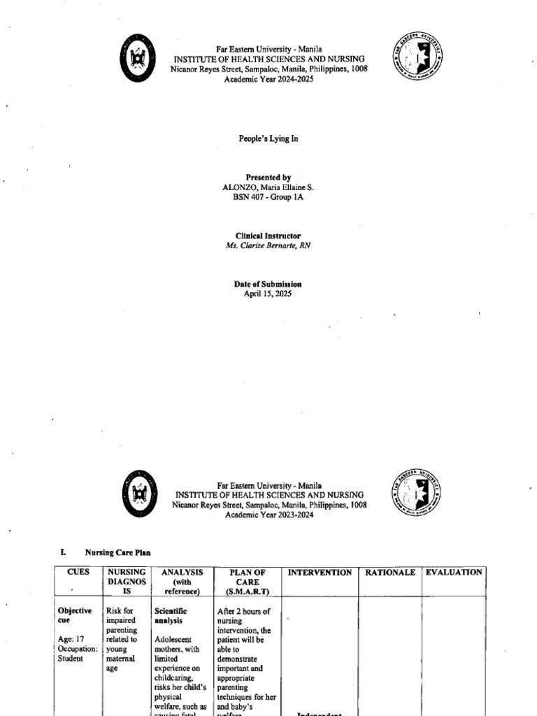 Far Eastern University - Manila | PDF