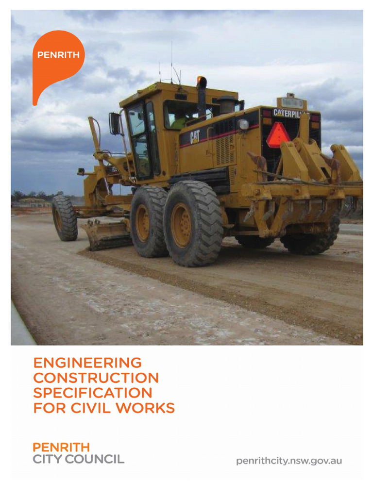 Engineering Construction Specification Civil Works | PDF | Road ...