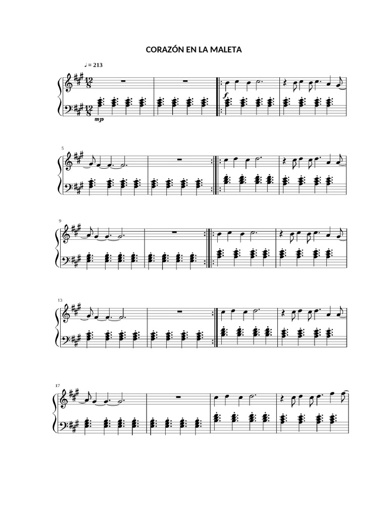 Corazón en La Maleta | PDF