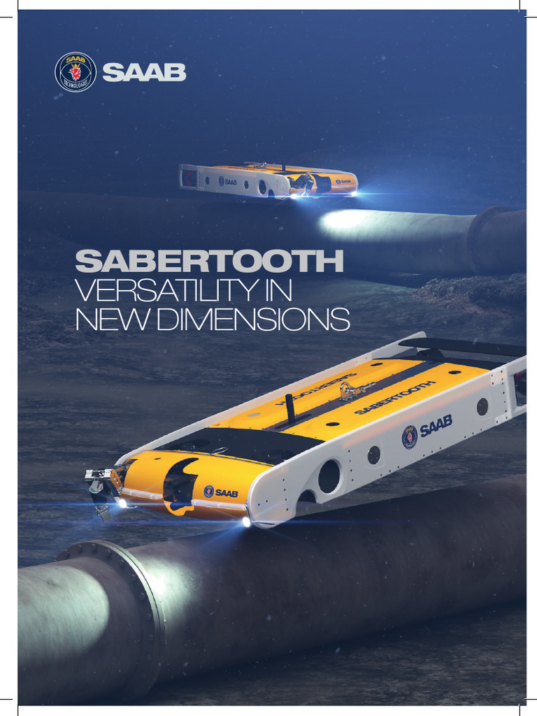 Seaeye Sabertooth: Versatile AUV/ROV | PDF