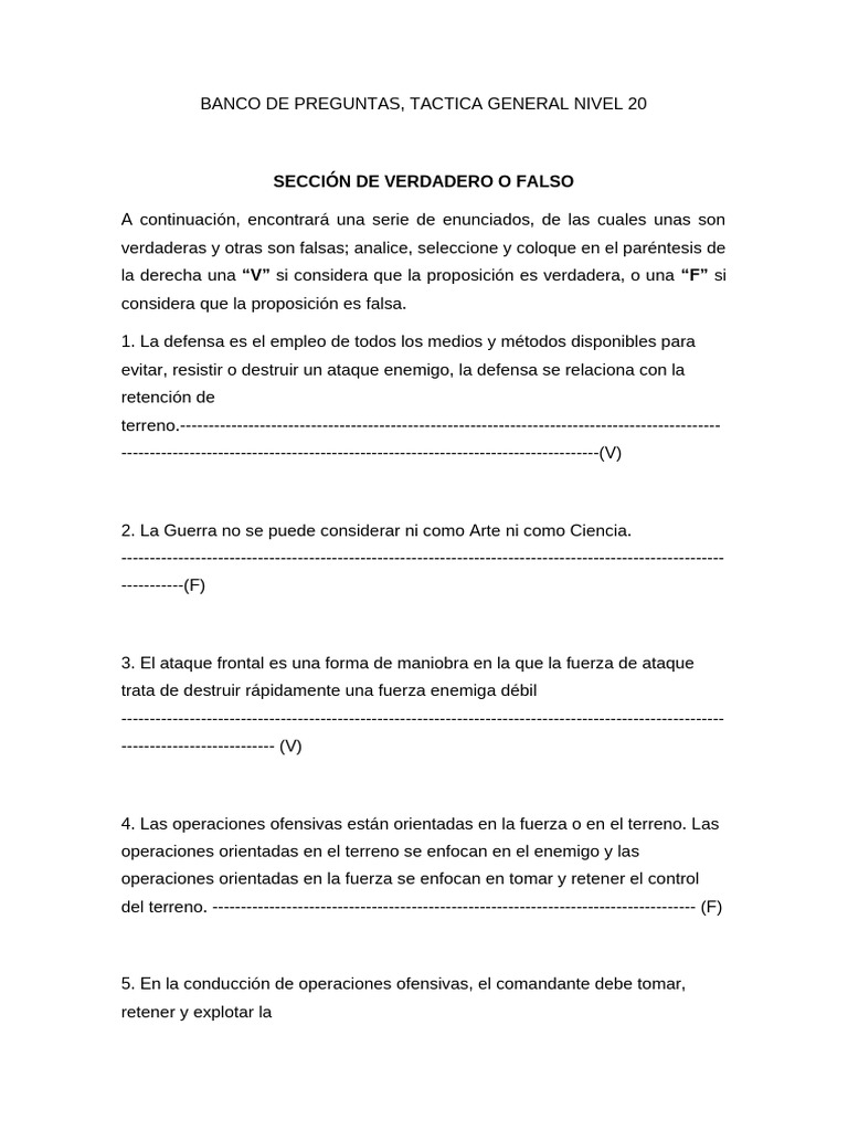 Táctica General | PDF | Infantería | Batallón