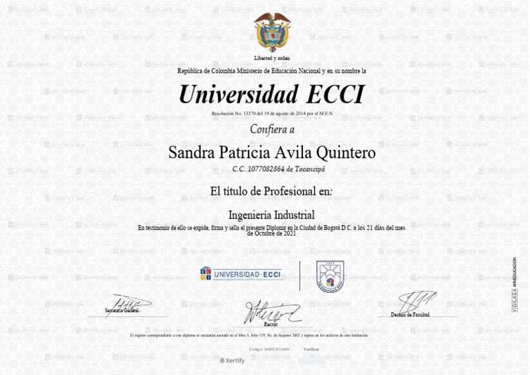 Universidad ECCI Sandra Avila | PDF