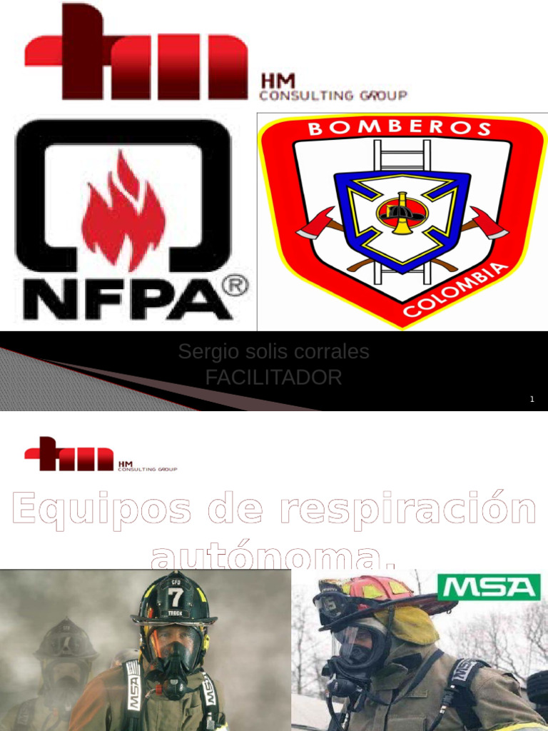 Equipos De Respiración Autónoma Guía Completa Pdf Oxígeno