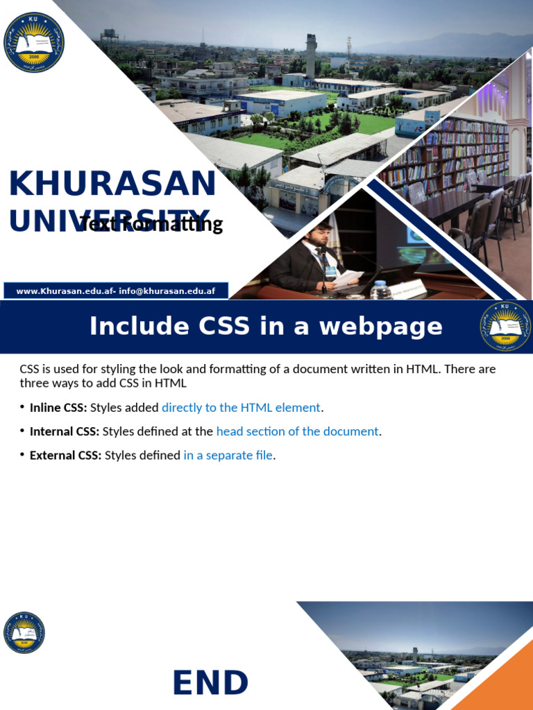 CSS Integration Methods for HTML | PDF