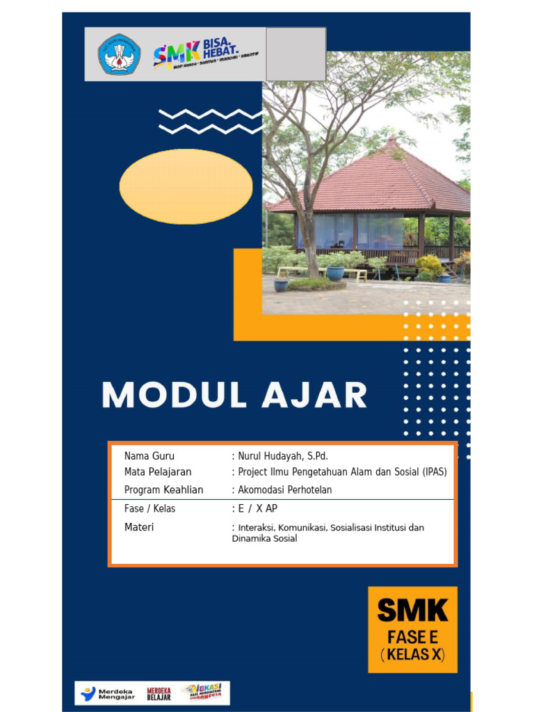 Modul Ajar Interaksi, Komunikasi, Sosialisasi Institusi Dan Dinamika ...