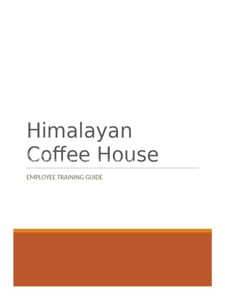 Himalayan Coffee House | PDF