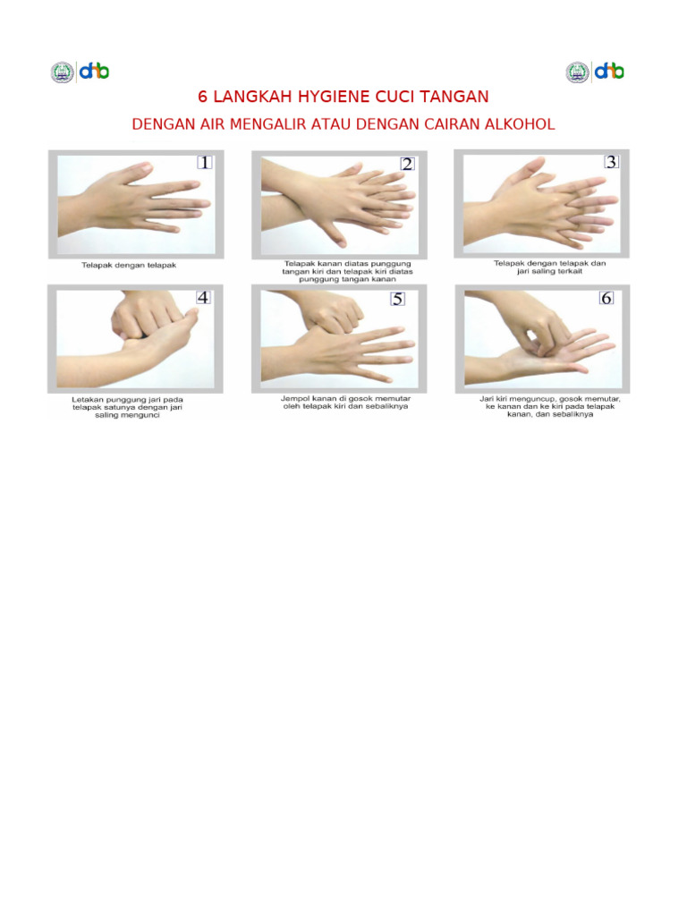 Poster Cuci Tangan Tpa | PDF