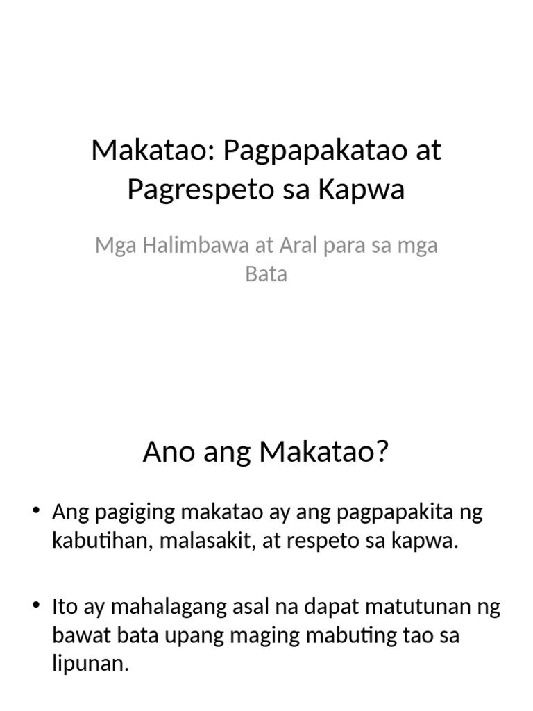 Makatao Presentation v2 | PDF