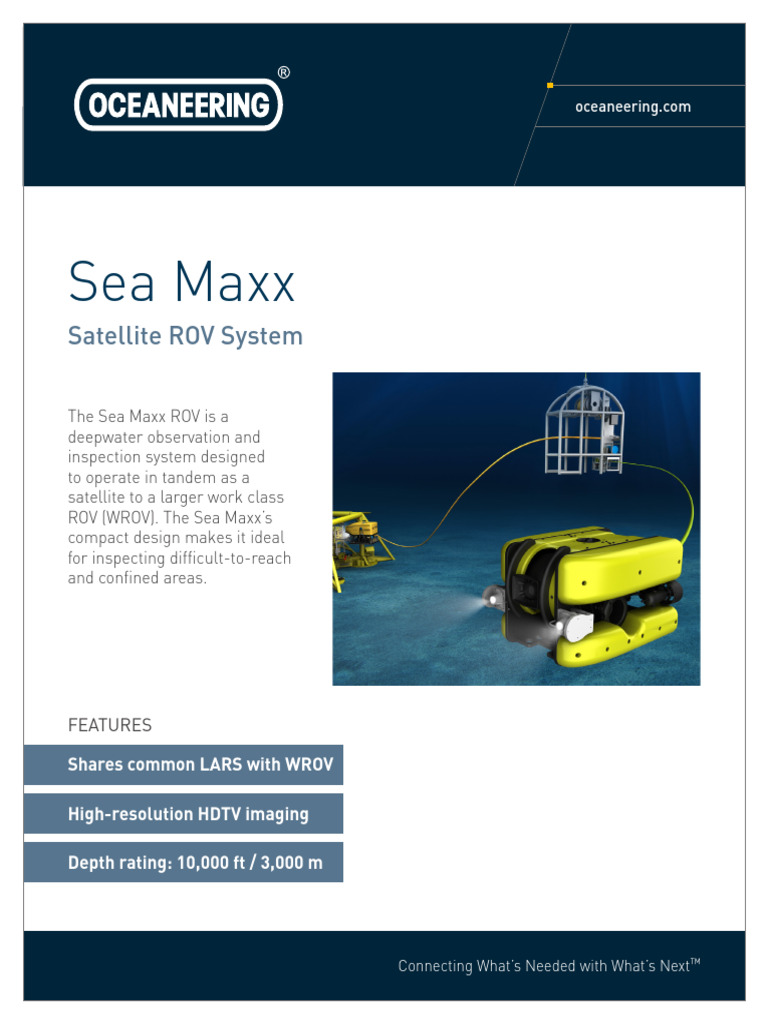 ROV-Sea-Maxx-Satellite-ROV-System | PDF | High Definition Television ...