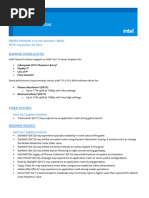 Intel (R) UHD Graphics 620 Wednesday, April 2, 2025 | PDF