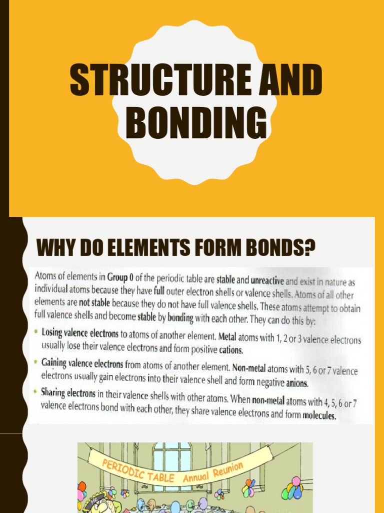 Understanding Chemical Bonding Basics | PDF | Chemical Compounds ...