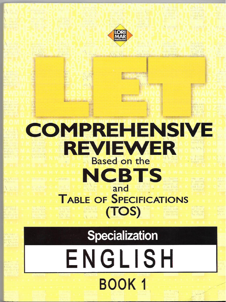 Lorimar Book 1 English Majorship | PDF