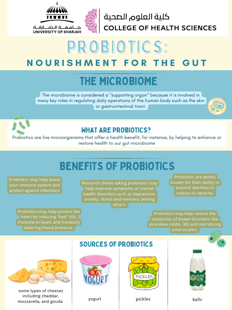 Probiotics Nourishment For The Gut | PDF