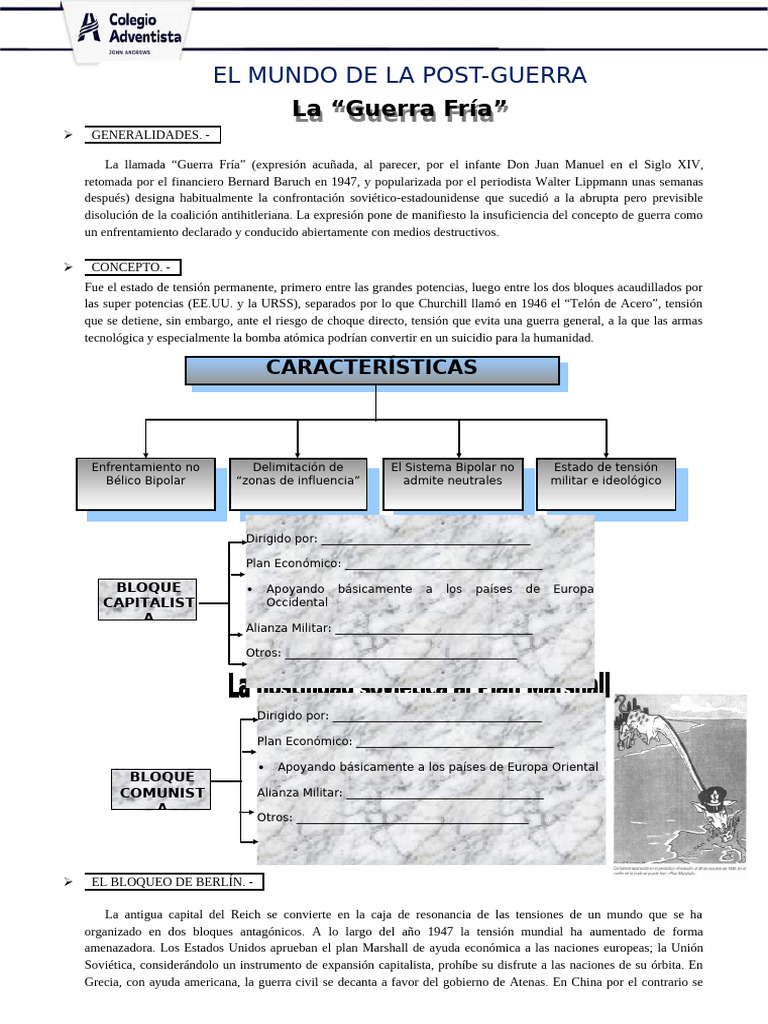 La Post Guerra 4sec | PDF | Guerra Fría | Douglas Mac Arthur